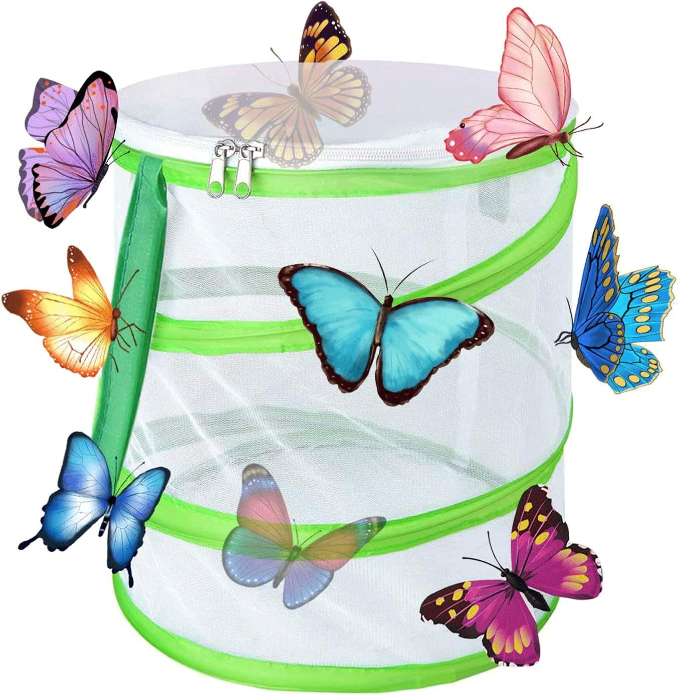 Butterfly Habitat Collapsible Bug Catcher Net for Kids - Insects Plant ... Butterfly Habitat Collapsible Bug Catcher Net for Kids - Insects Plant ...