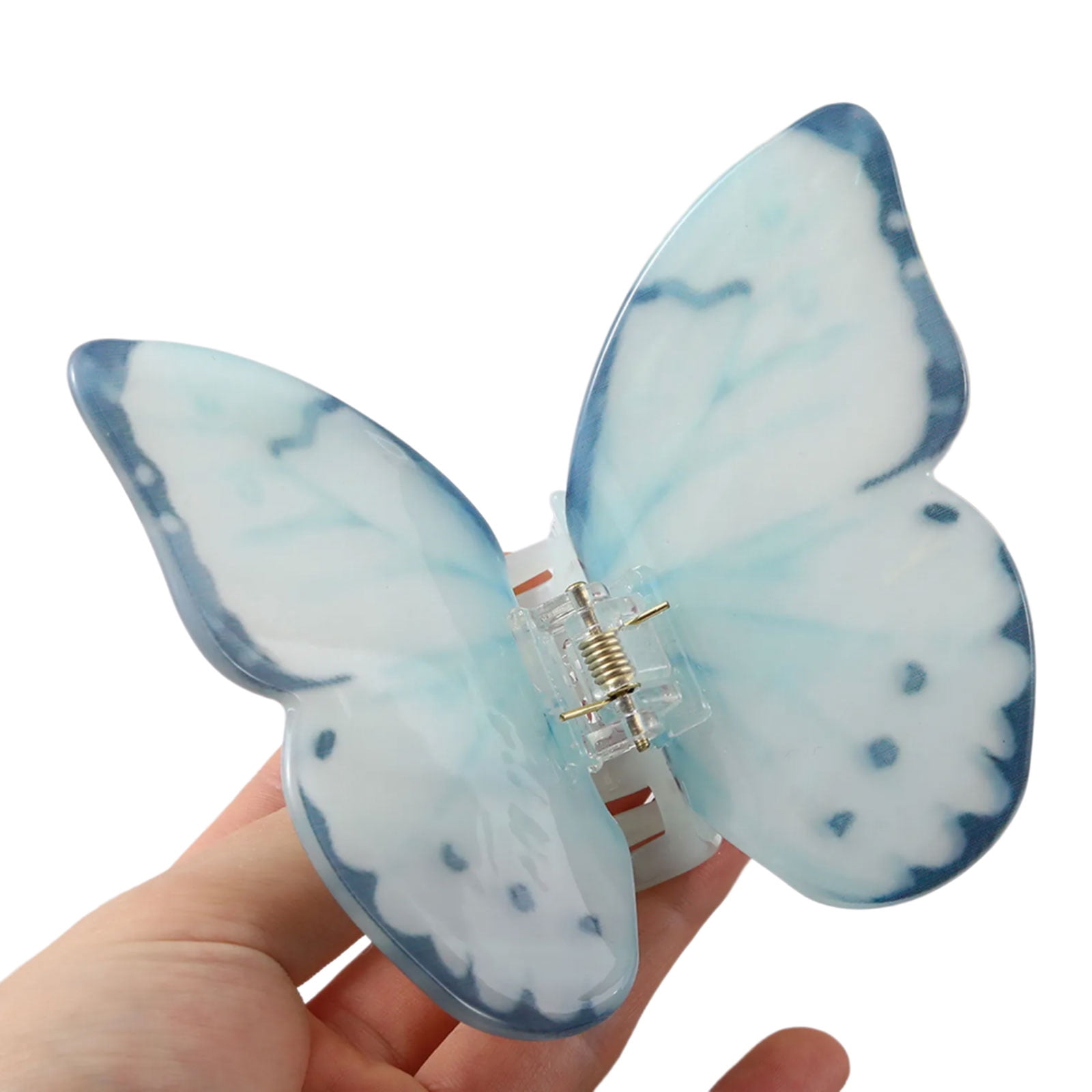 Butterfly Hair Clip Acrylic Hair Fashionable Hairpin Elegant Hair ...