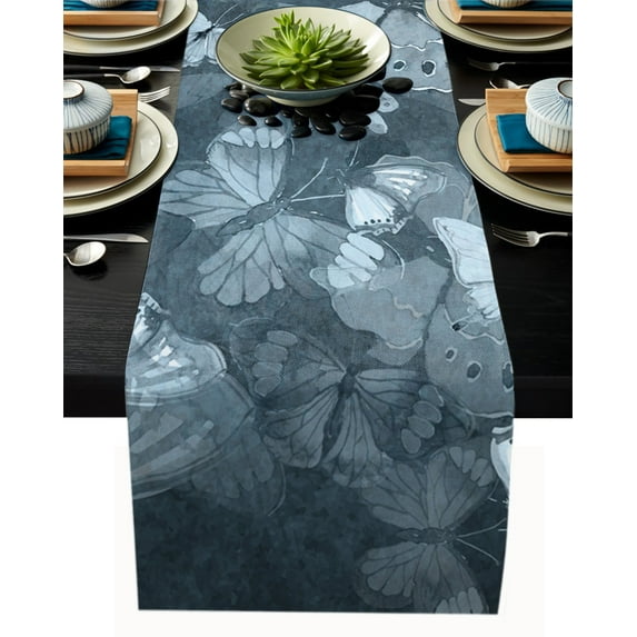 Butterfly Hand Drawn Retro Coffee Table r Dinner Table ration Wedding r ...