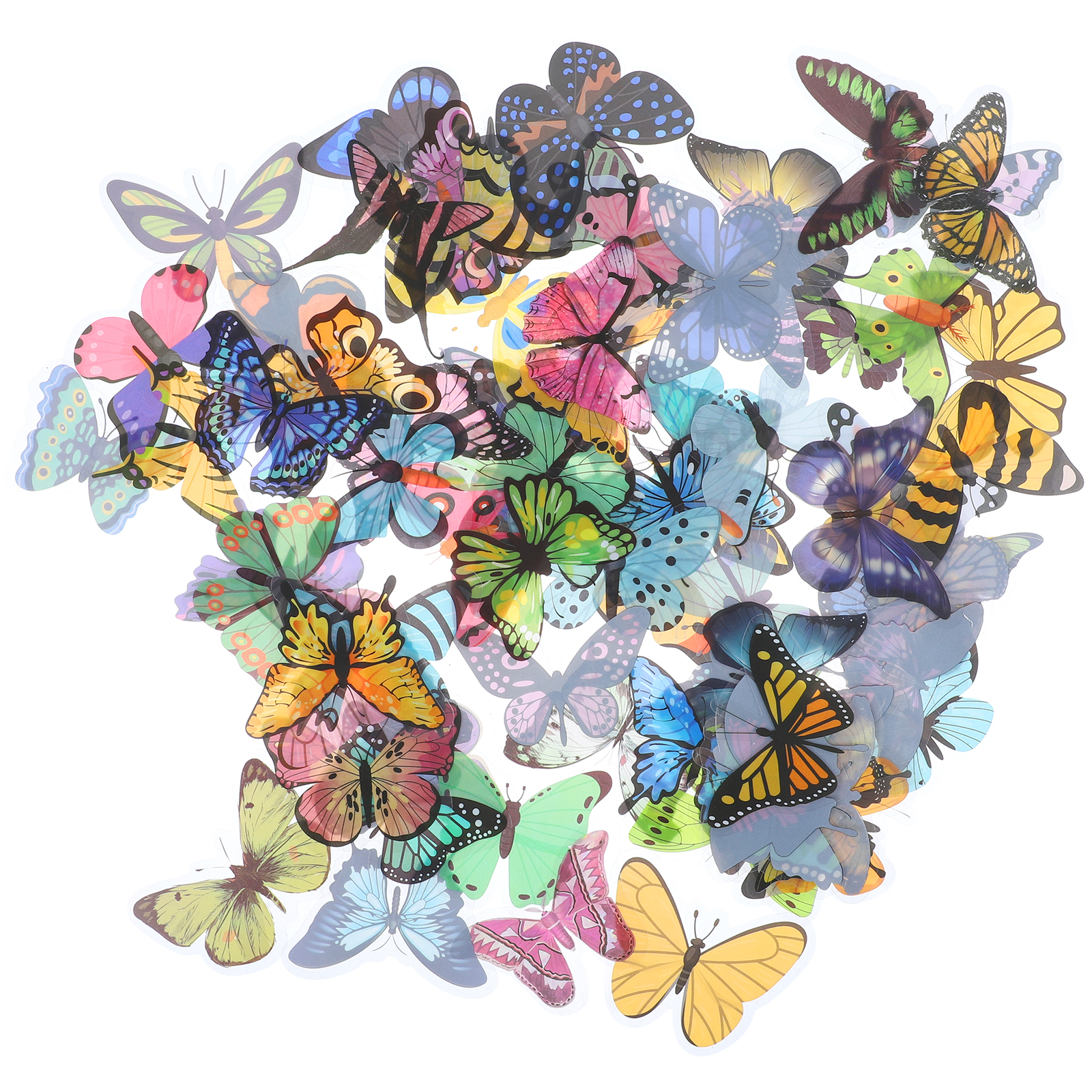 Butterfly Hand Ledger Sticker 4 Sets Stickers for Laptop Fairy Label ...