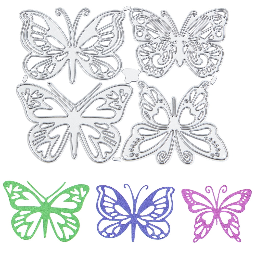 Butterfly High-Carbon Steel Cutting Dies Stencils for DIY Scrapbooking ...