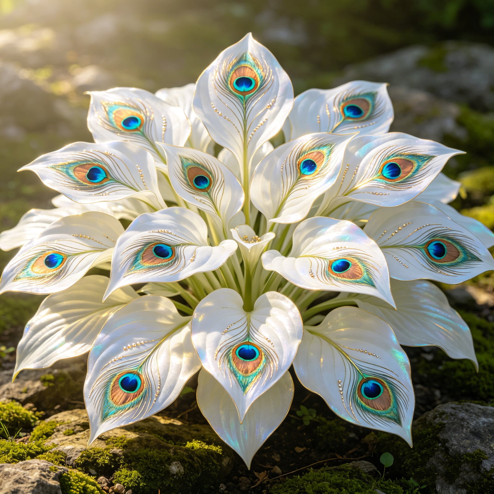 Butterfly Hostas for Planting-Garden Stake for Outdoor Decoration ...