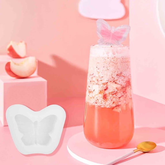 Butterfly Ice Tray Mold for Homemade Ice Cream - Food Grade Silicone ...