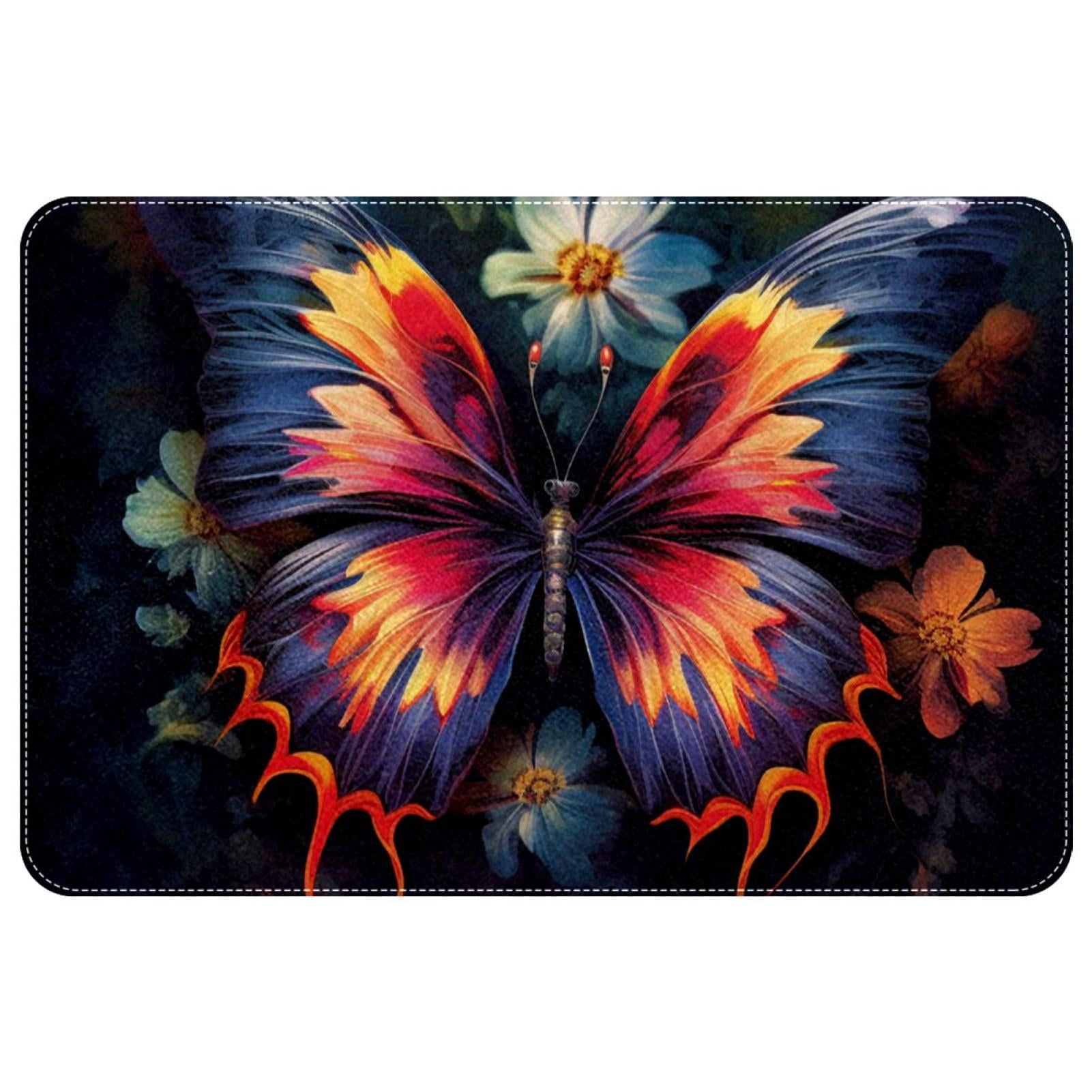 Butterfly Indoor Mat 59x39in, Mothers Day Gifts from Daughter, Door Rug ...