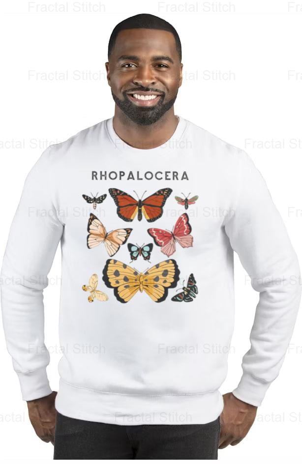 Butterfly Insects Flying Nature Wings Beautiful Garden Art Sweatshirt ...