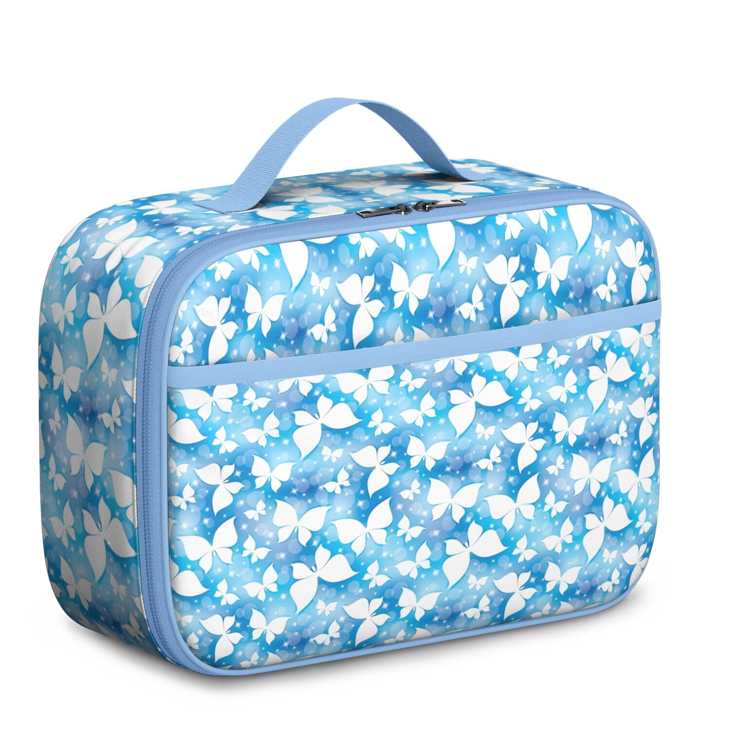 Butterfly Insulated Lunch Bag Small Thermal Lunch Box with Leakproof ...
