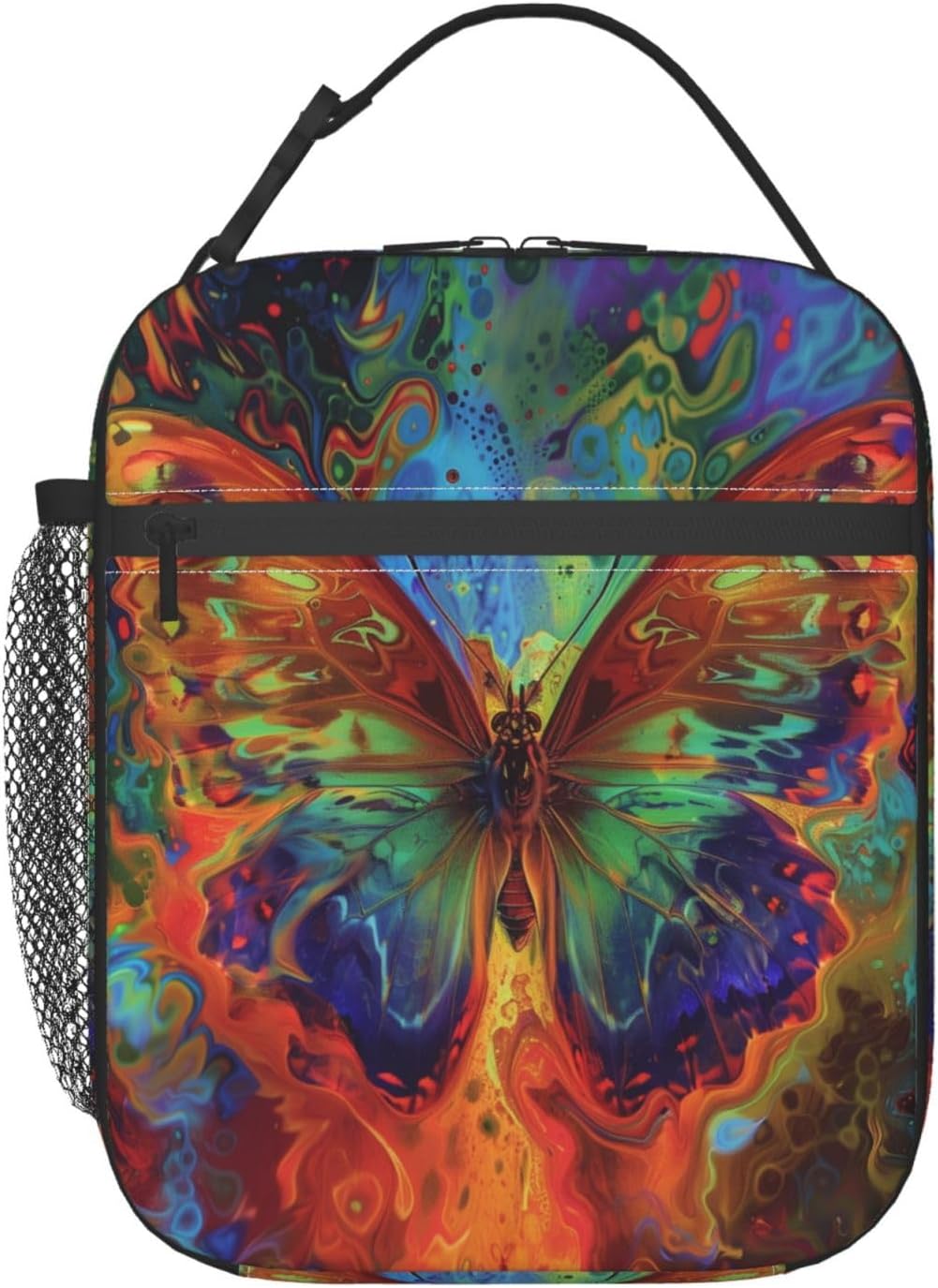 Butterfly Insulated Lunch Box for Women Men Butterfly Lunch Bag for ...