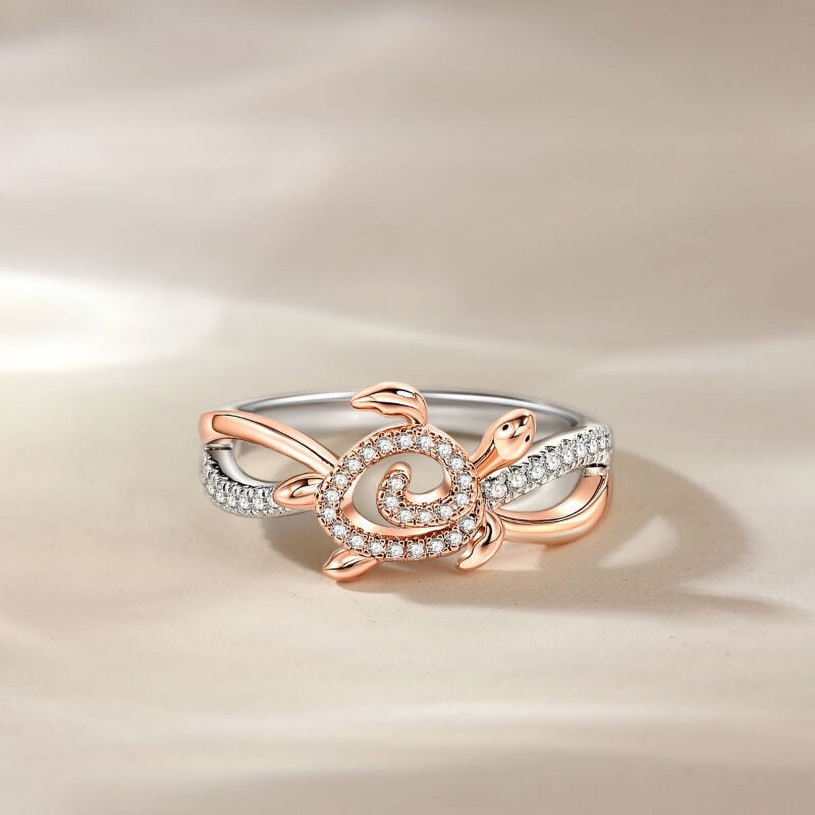 Butterfly Jewel 0.5 Ct Round Brilliant Diamond Ring – 14K White Gold ...