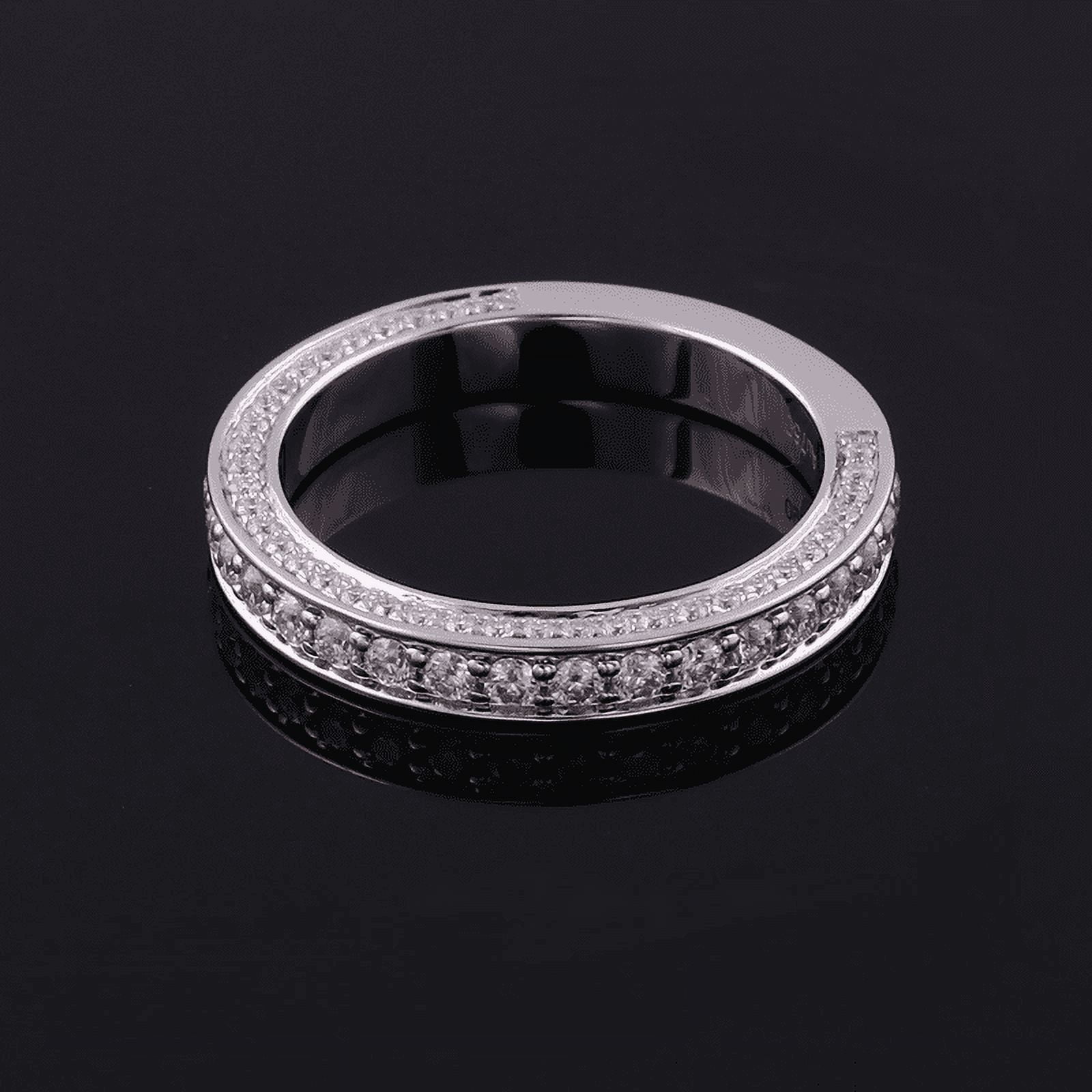 Butterfly Jewel 0.6 Ct Round Brilliant Diamond Ring - 14K White Gold ...