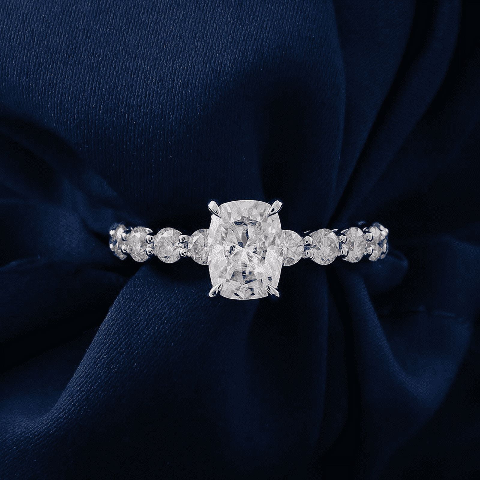 Butterfly Jewel 1.9 Ct VVS1/D Radiant Cut Simulated Diamond Ring – 14K ...
