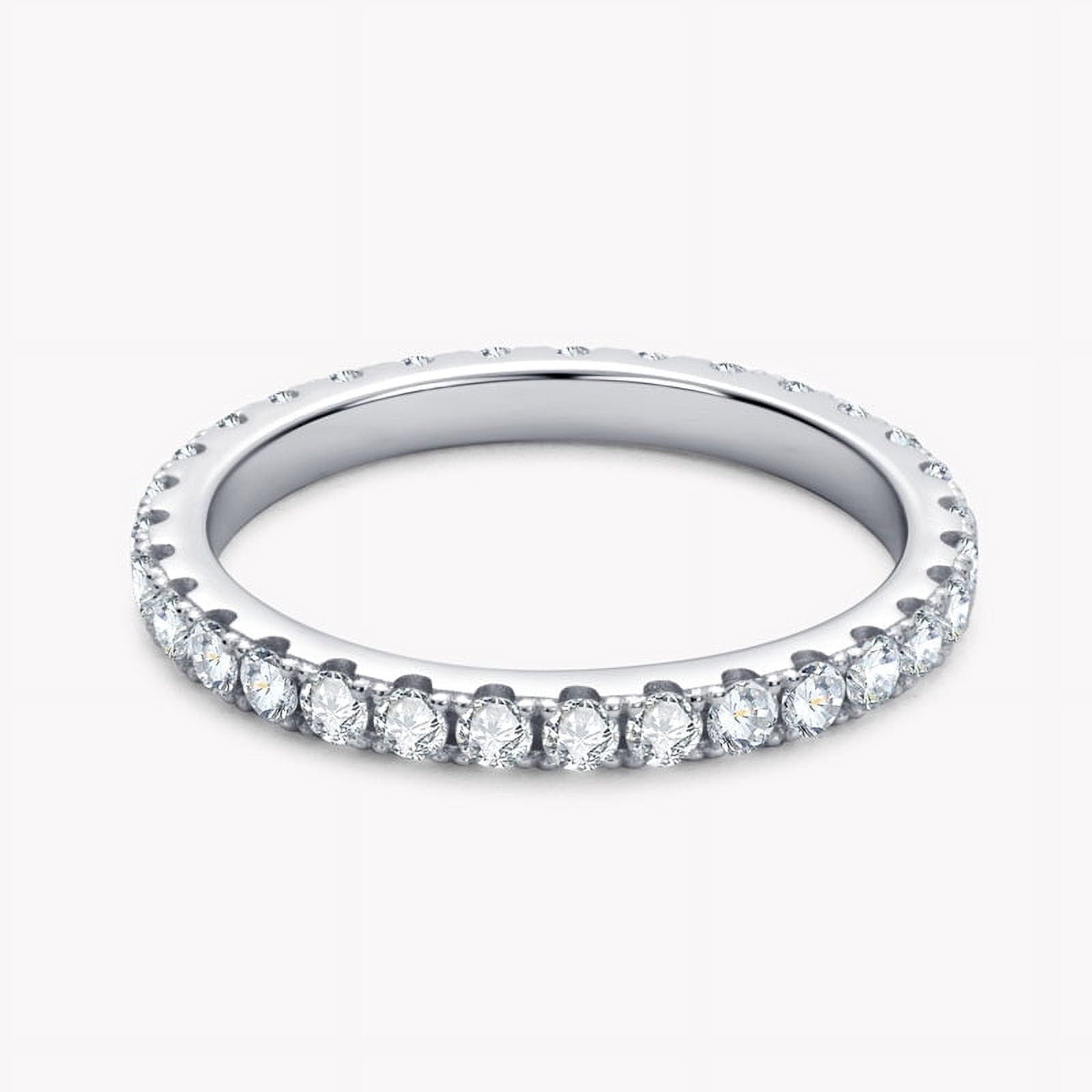 Butterfly Jewel 1 Ct Round Brilliant Cut Diamond Ring – 14K White Gold ...