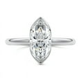 Butterfly Jewel 14K White Gold Over Rings - 2.2 Ct Marquise Cut Diamond ...