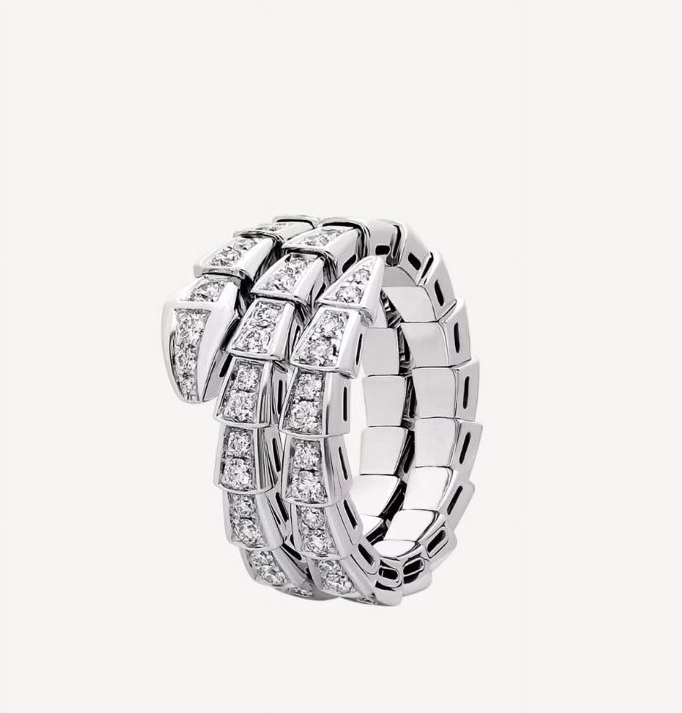 Butterfly Jewel 14K White Gold Plated Gift Rings - 0.8 Ct Round Cut Lab ...