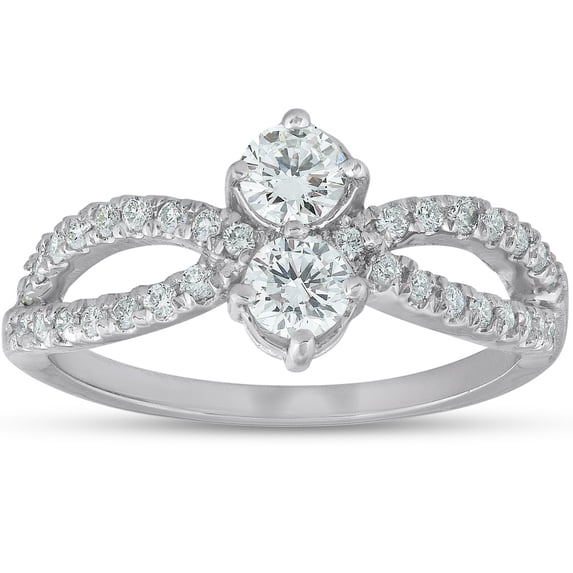 Butterfly Jewel Brilliant 1.5 Ct Round Cut Moissanite Engagement Ring ...
