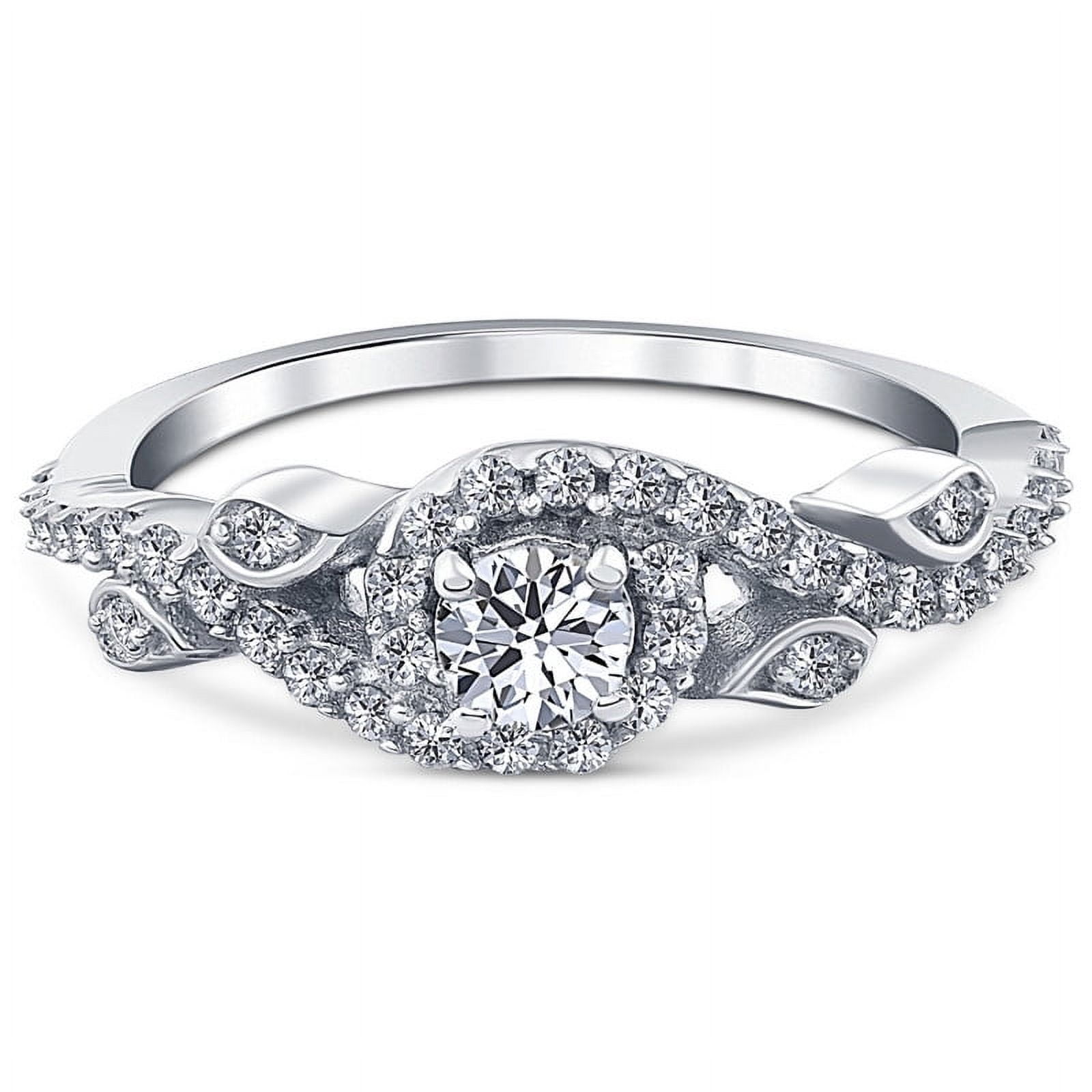 Butterfly Jewel Captivating 1 Ct Round Cut Bypass Eternity Moissanite ...