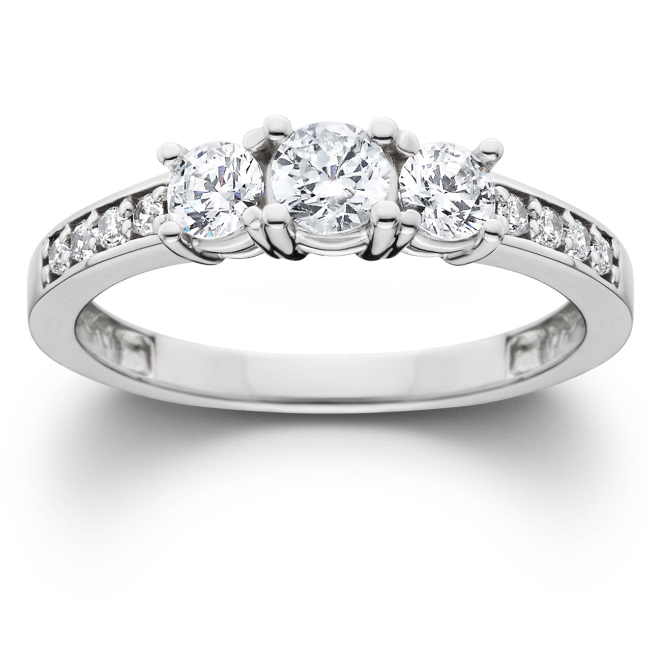 Butterfly Jewel Classic 1.4 Ct Round Cut Moissanite Engagement Ring ...