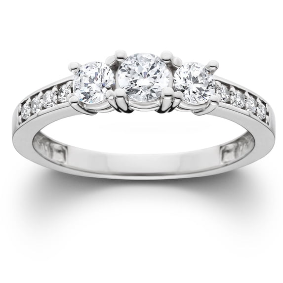 Butterfly Jewel Classic 1.4 Ct Round Cut Moissanite Engagement Ring ...