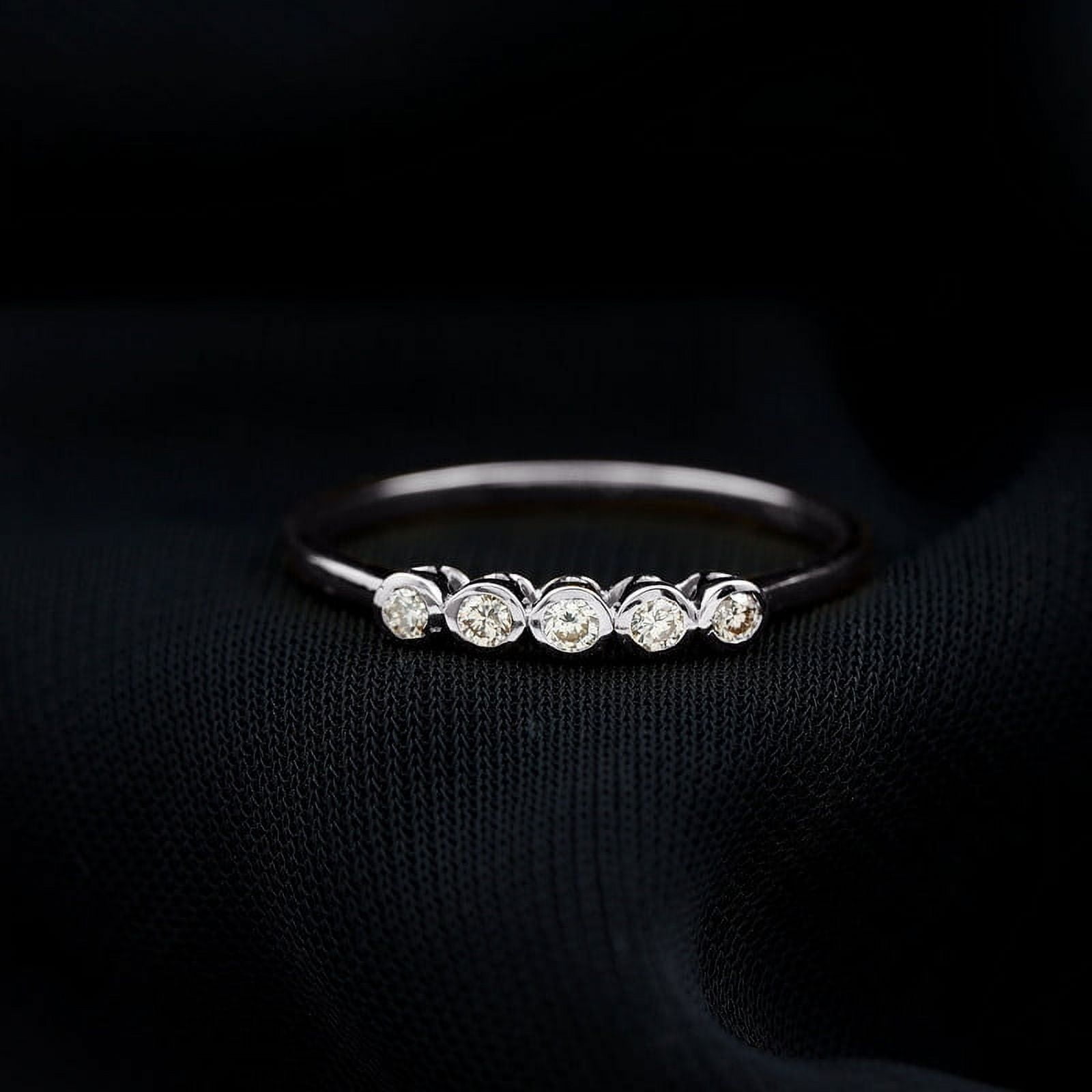 Butterfly Jewel Engagement Wedding 14K White Gold Plated Ring - 2.50Ct ...