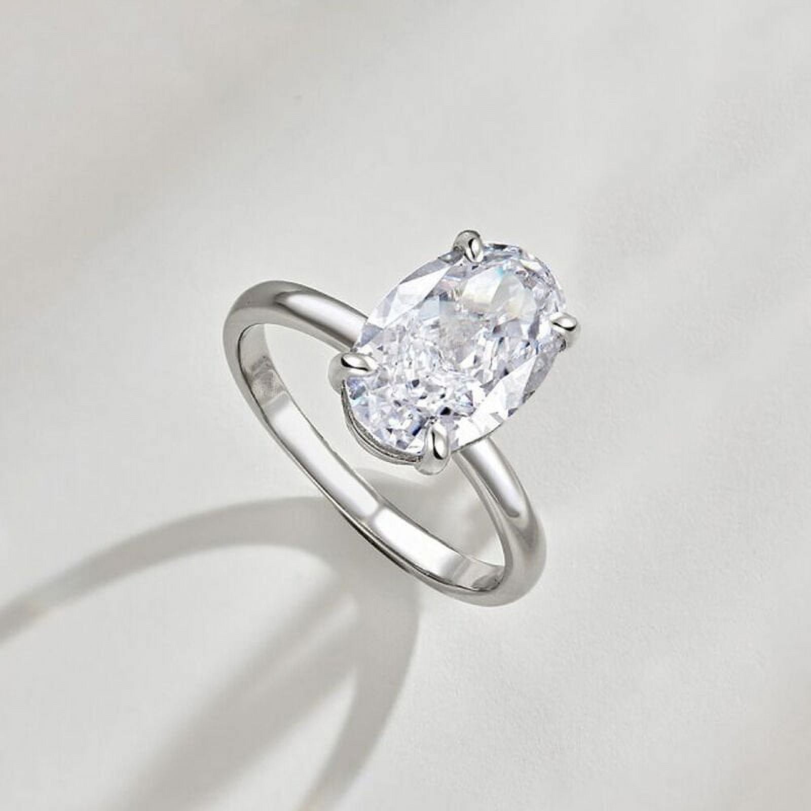 Butterfly Jewel Oval Cut 2 Ct Excellent Diamond Band for Women - 14K ...