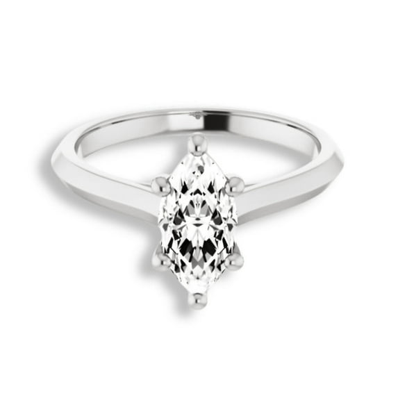 Butterfly Jewel Pear Cut 1.8 Ct Lab Created Diamond Engagement Ring for ...