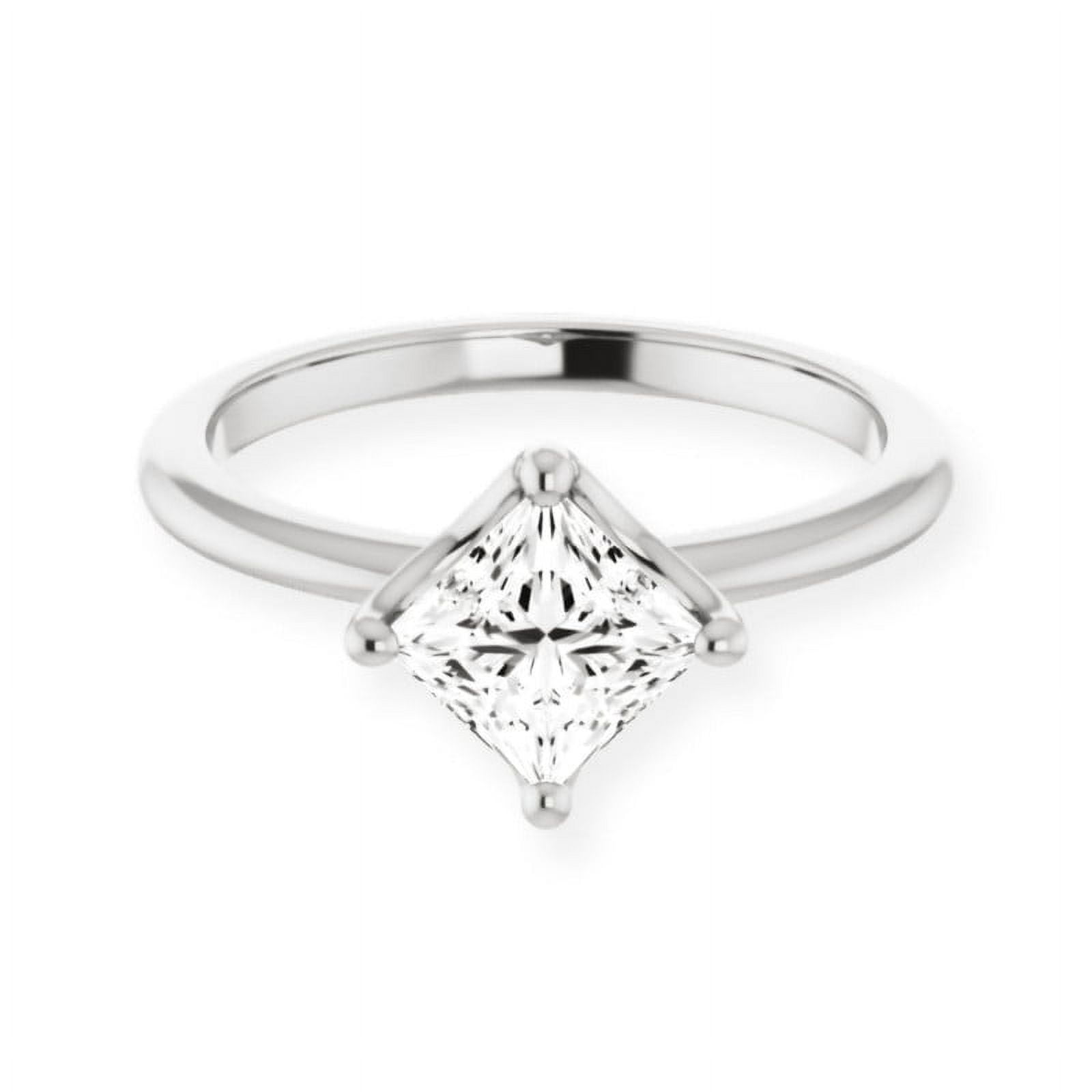 Butterfly Jewel Princess Cut 1.9 Ct Lab Created Diamond Wedding Ring ...