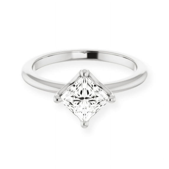 Butterfly Jewel Princess Cut 1.9 Ct Lab Created Diamond Wedding Ring ...
