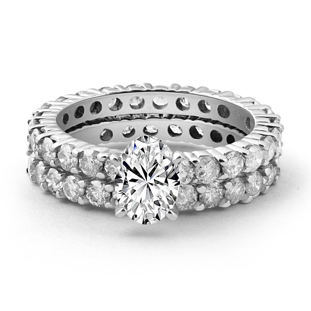 Butterfly Jewel Radiant 1 Ct Round Cut Moissanite Wedding Ring for Her ...