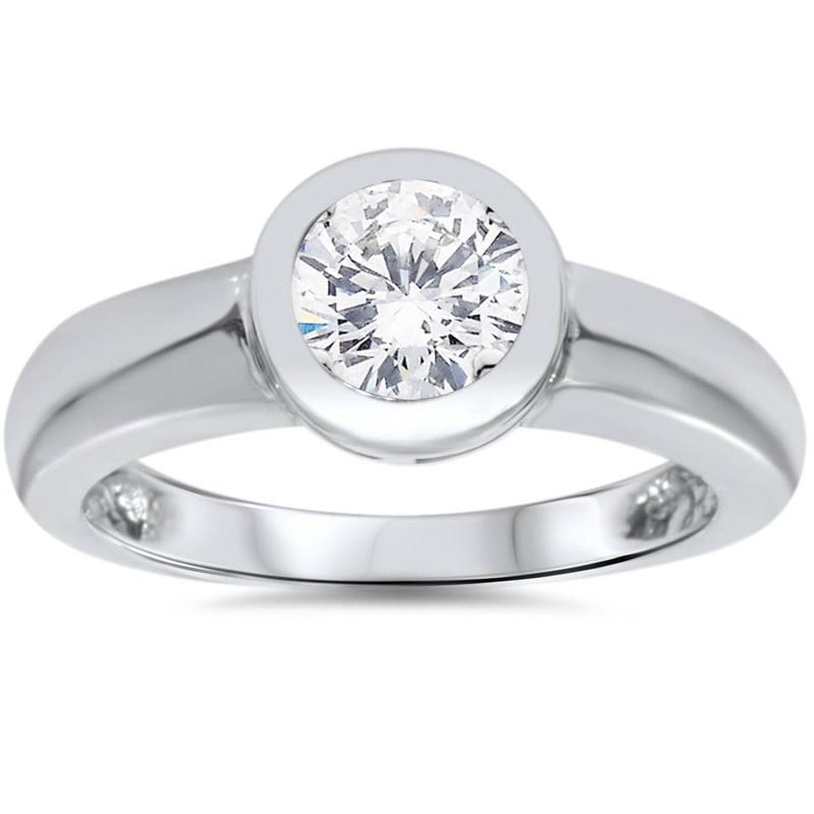 Butterfly Jewel Round Brilliant Cut 1.4 Ct Moissanite Anniversary Ring ...