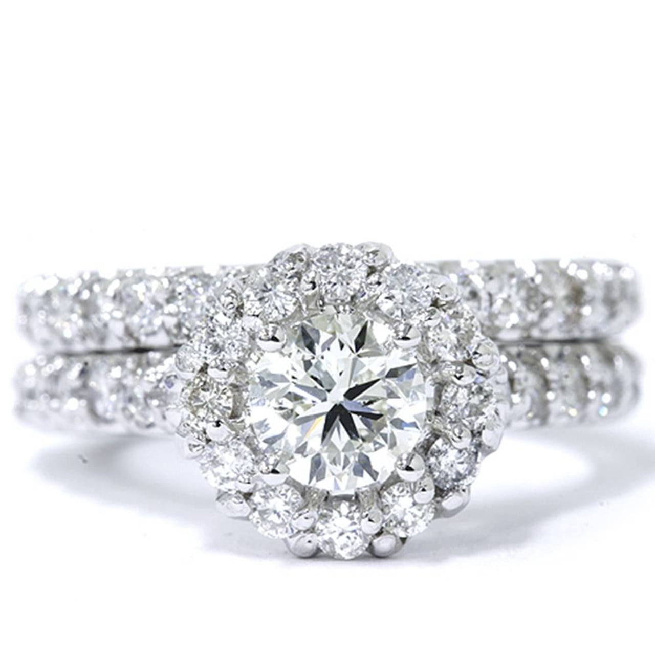 Butterfly Jewel Round Cut 1.4 Ct Moissanite Women's Wedding Anniversary ...