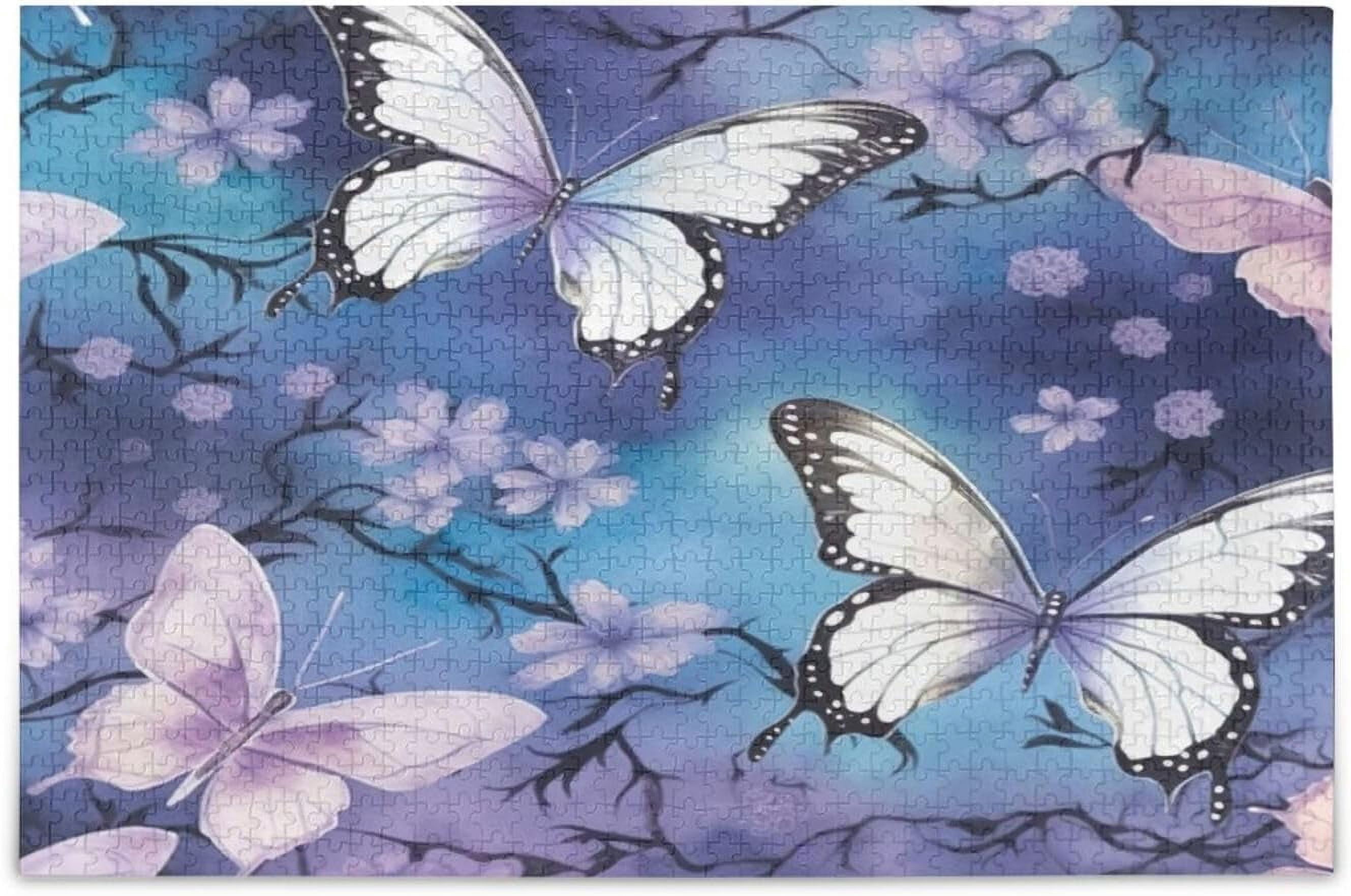 Butterfly Jigsaw Puzzles 500 PiecesPuzzles for Adults Family Game ...