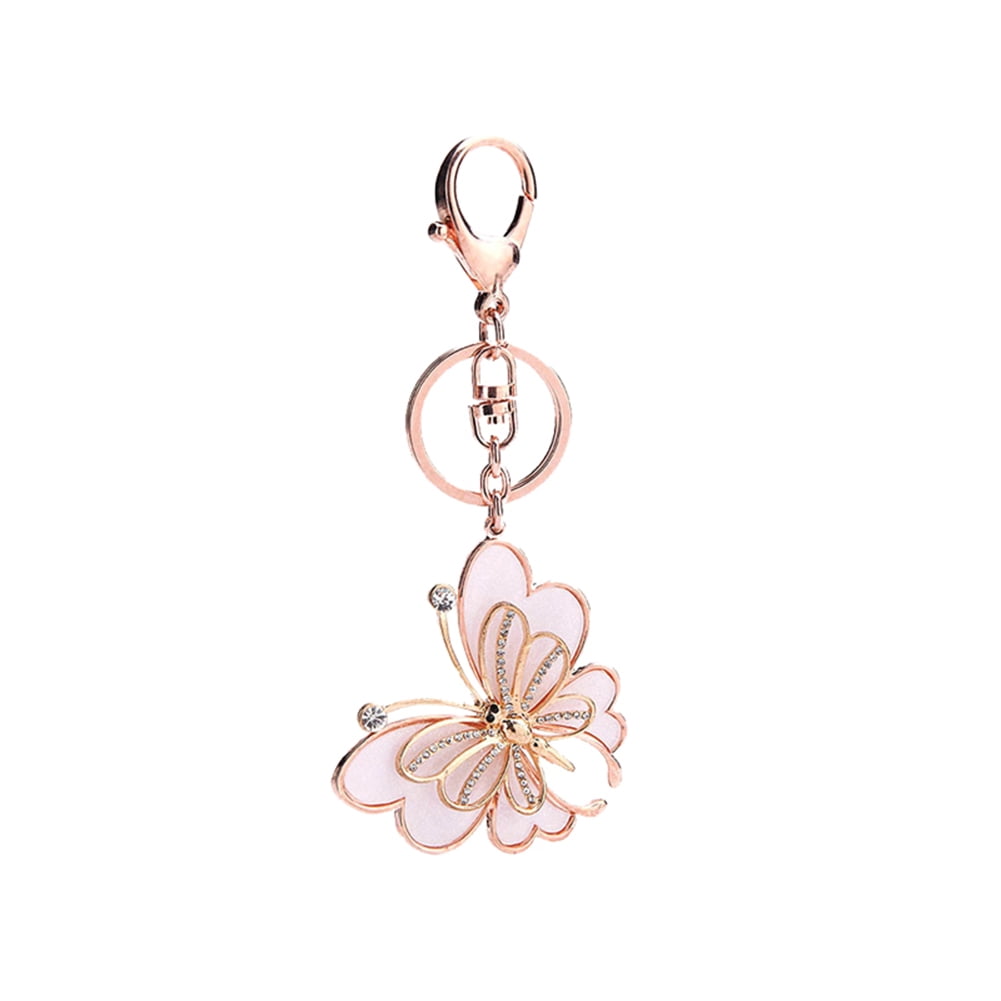 Butterfly Keychain Diamond Charm Pendant Innovative Fashion Pendant ...