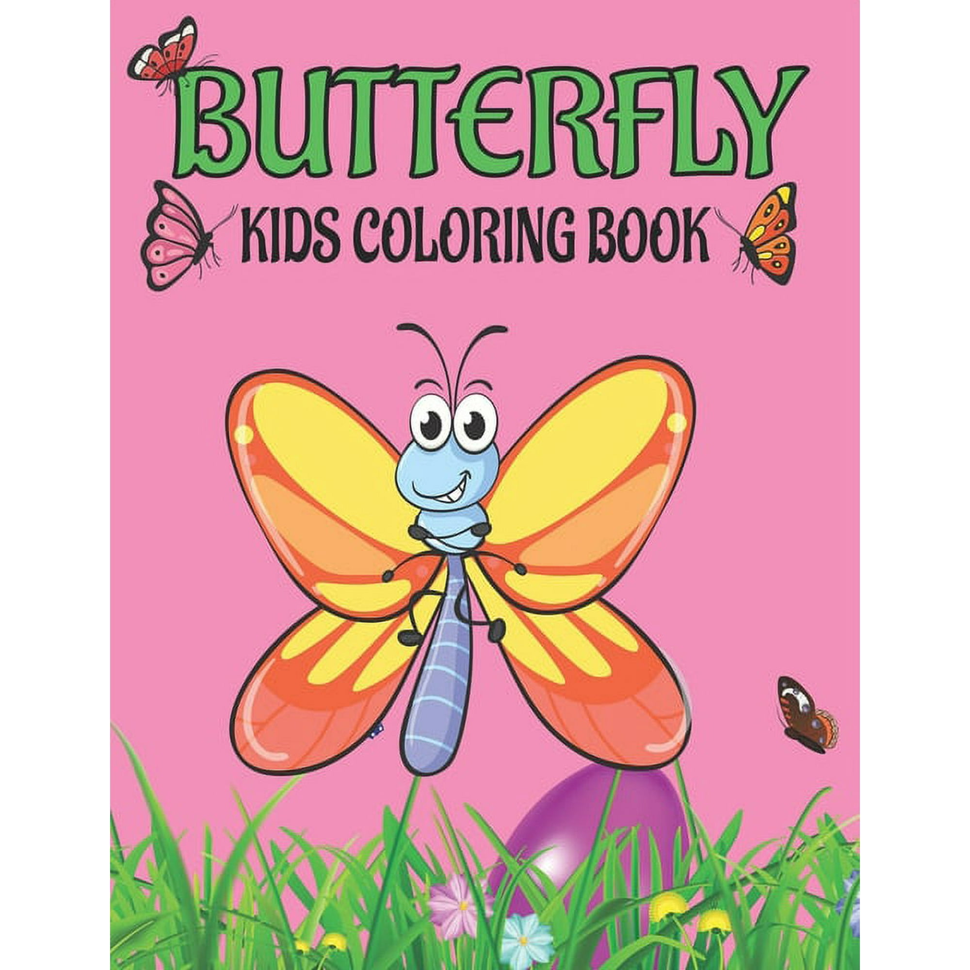 Cute Butterflies Coloring Pages