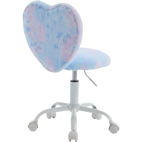 Butterfly Kids Desk Chair Girls Students Study Chair Adjustable ...