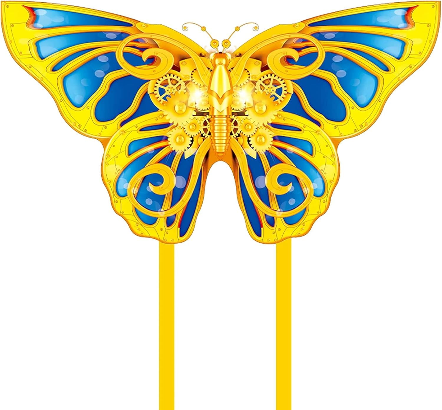 Butterfly Kite for Kids & Adults Easy to Fly, Large Single Line Kites ...