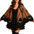 Butterfly Knit Cardigan Shawl Poncho Bat Wings Crochet Cover Up ...