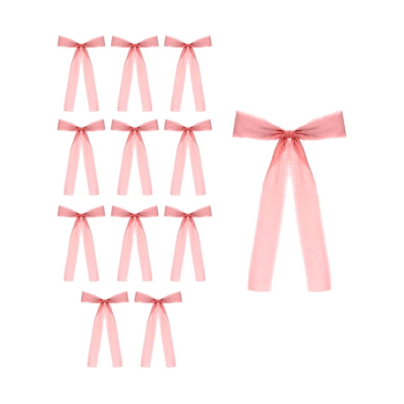 Butterfly Knot Ribbon Decorations for Holiday & Party Use, Durable ...