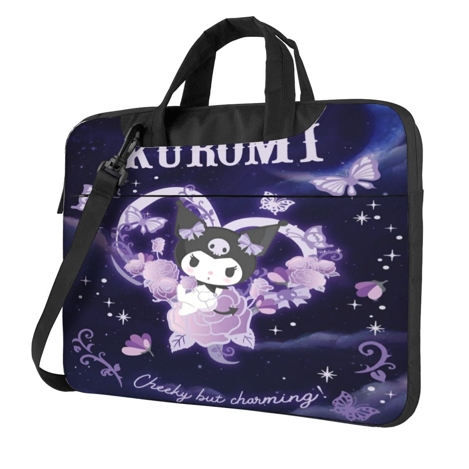 Butterfly Kuromi Laptop Bag Laptop Case Shoulder Laptop Bag with Padded ...