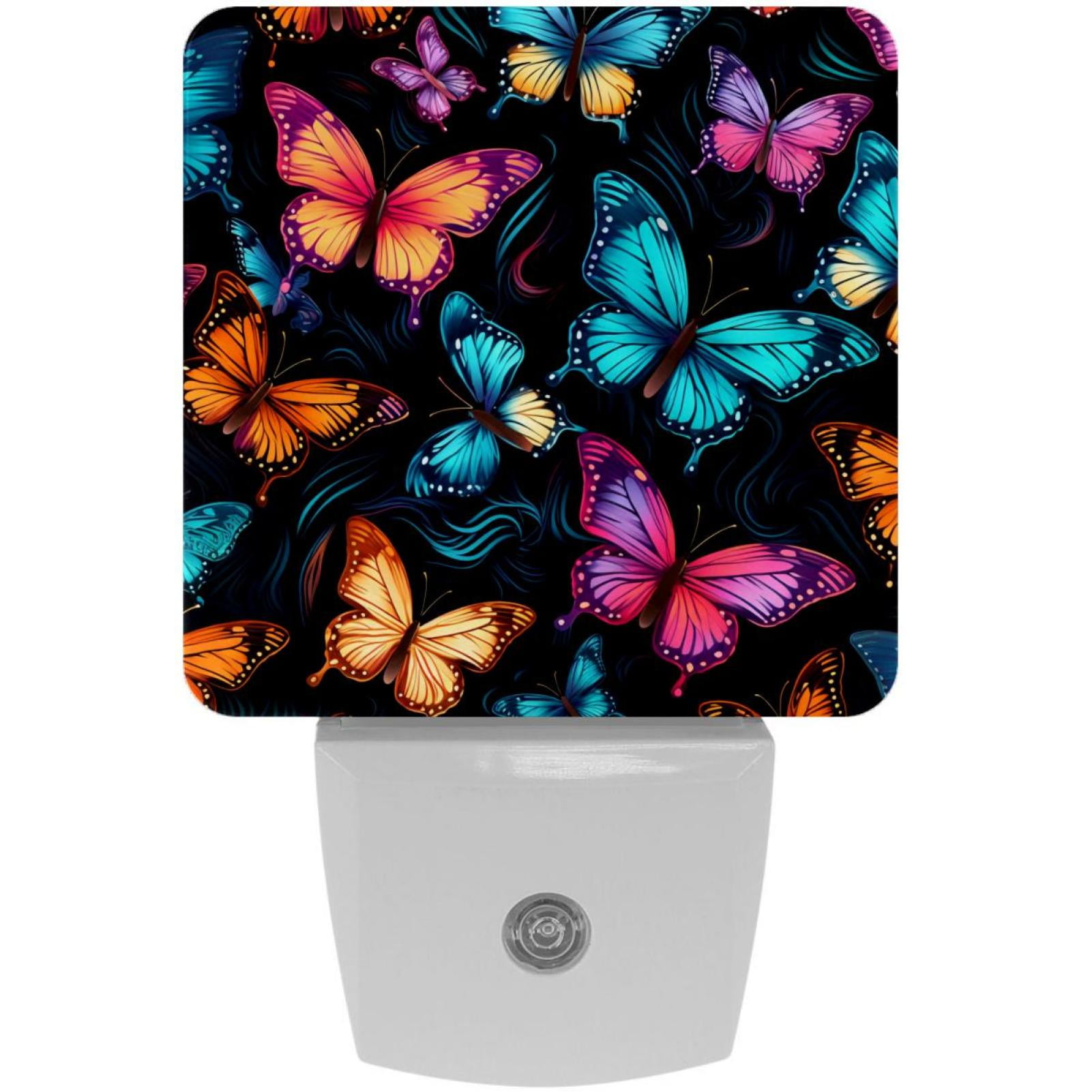 Butterfly LED Square Night Light - Compact and Energy Efficient ...