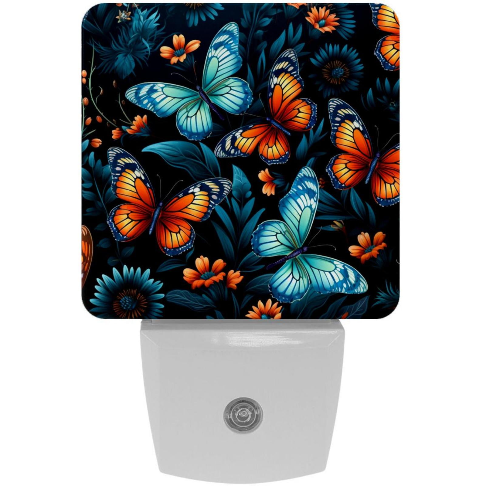 Butterfly LED Square Night Light - Compact and Energy Efficient ...