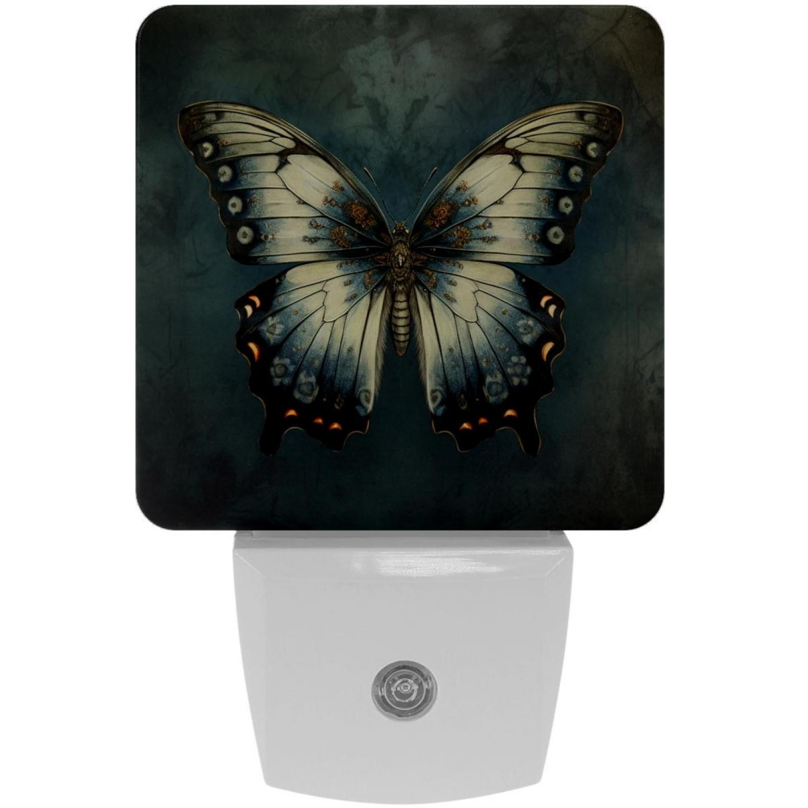 Butterfly LED Square Night Lights for Bedroom and Living Room ...