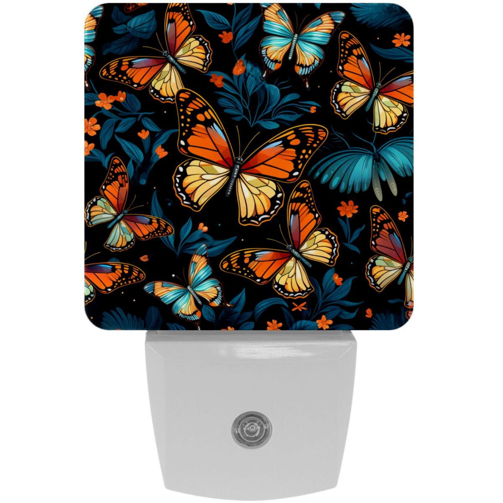 Butterfly LED Square Night Lights - Energy Efficient and Sleek Design ...
