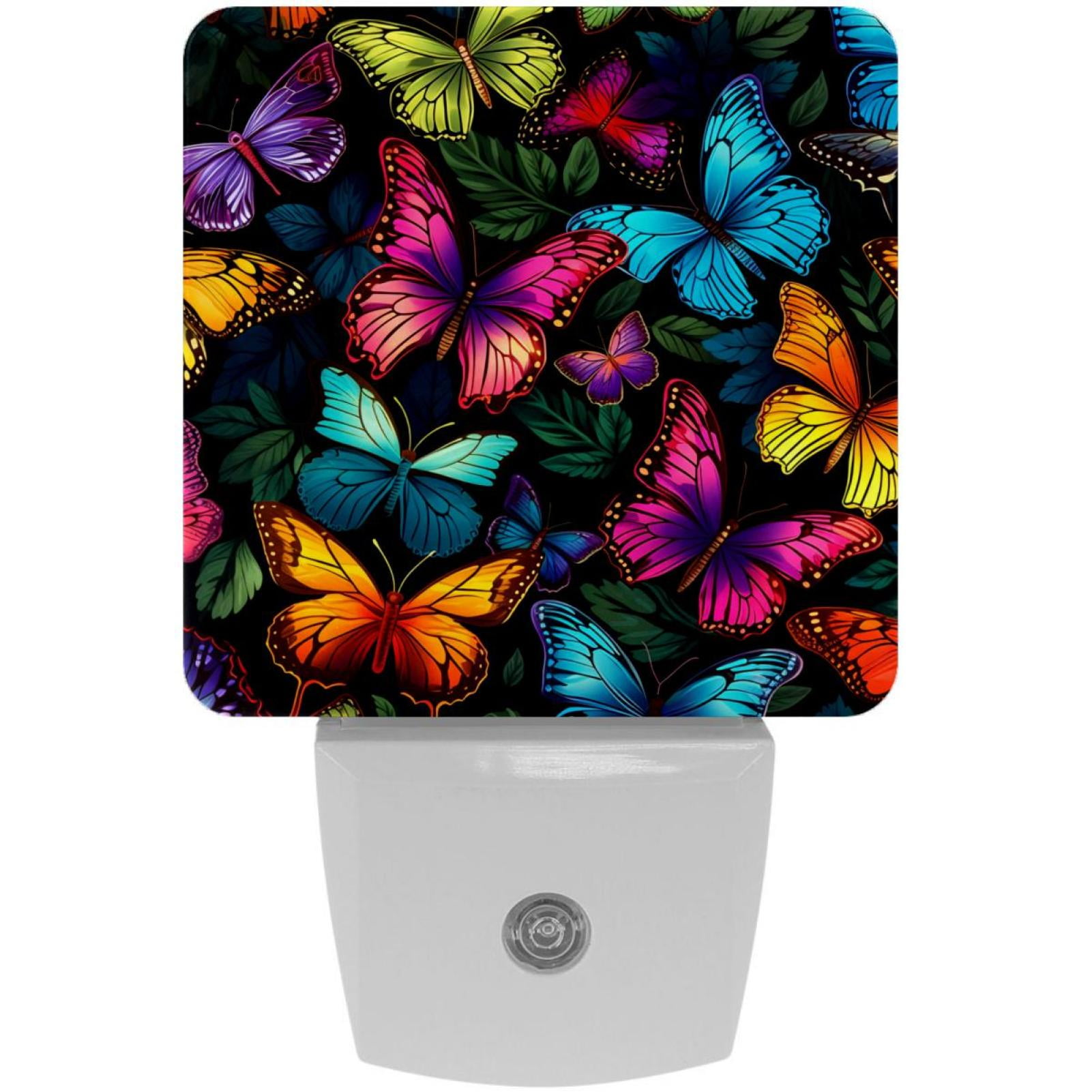 Butterfly LED Square Night Lights - Energy Efficient and Sleek Design ...