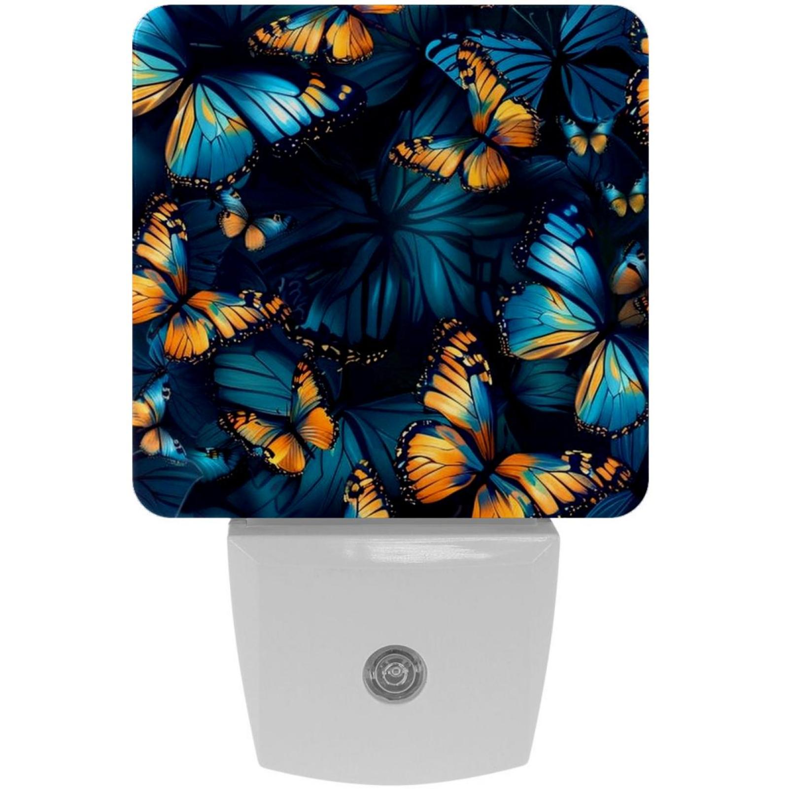 Butterfly LED Square Night Lights- Energy Efficient and Stylish ...