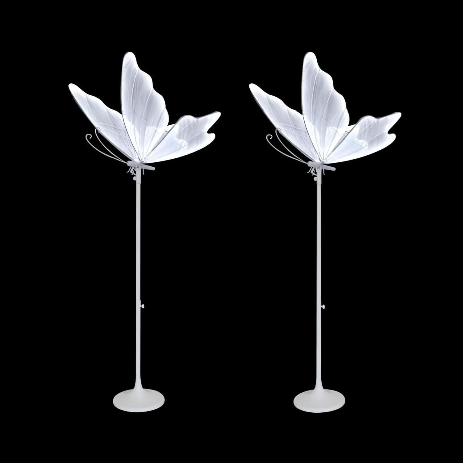 Louis Garden 24” 3D Butterfly Floor Lamp Hanging Lamp Wedding Decor ...