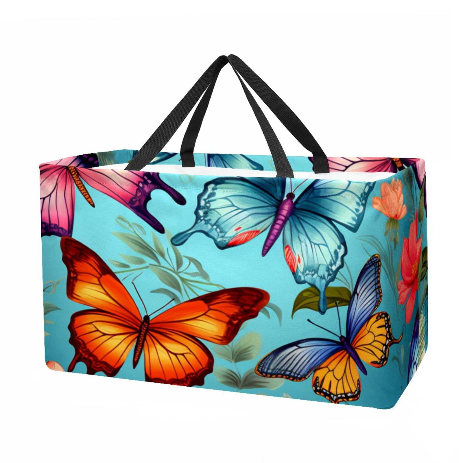 Butterfly Large Capacity Reusable Foldable Oxford Cloth Laundry ...