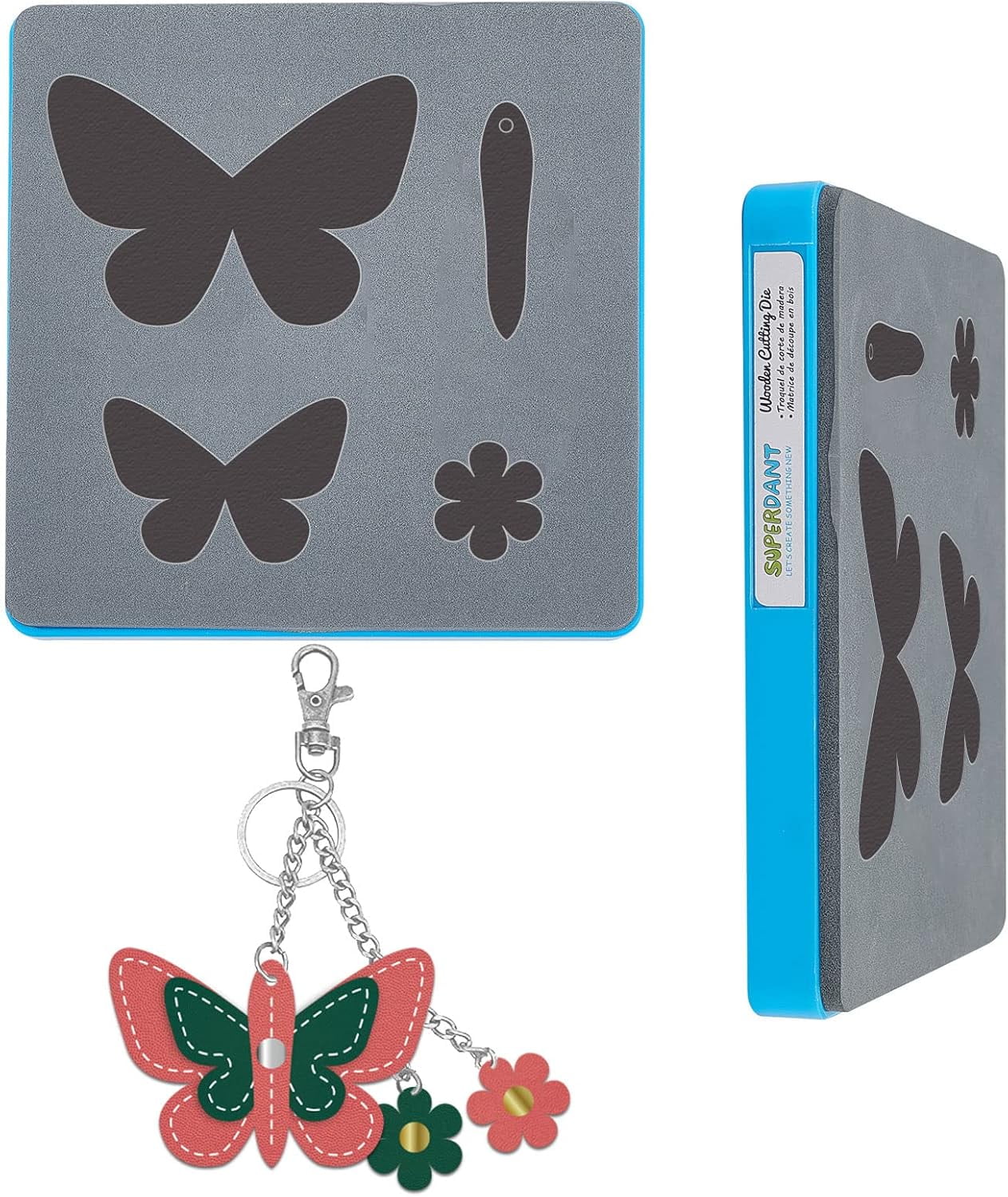 Butterfly Leather Cutting Dies Flower Wooden Die Cuts DIY Leather ...