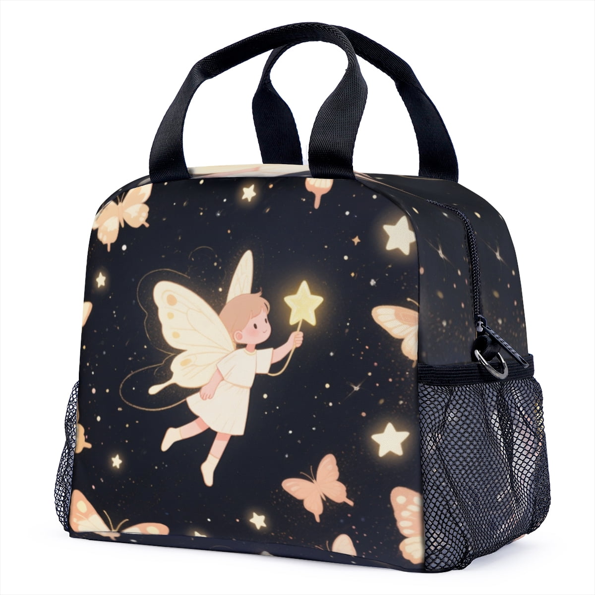 Butterfly Lunch Bag Insulated Lunch Box Unisex Reusable Lunchbox ...