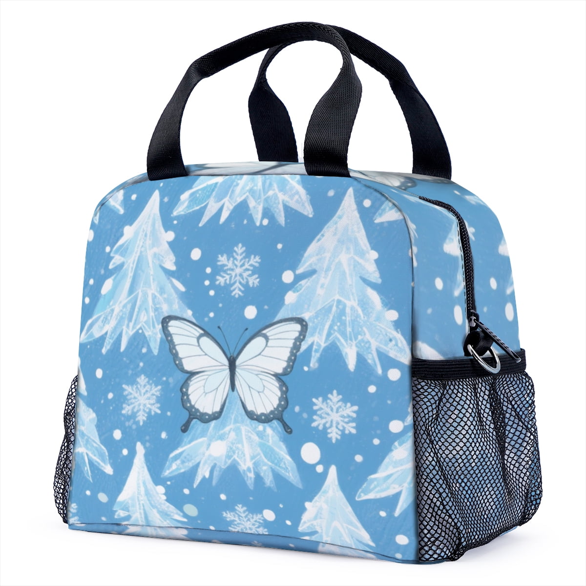 Butterfly Lunch Bag Insulated Lunch Box Unisex Reusable Lunchbox ...