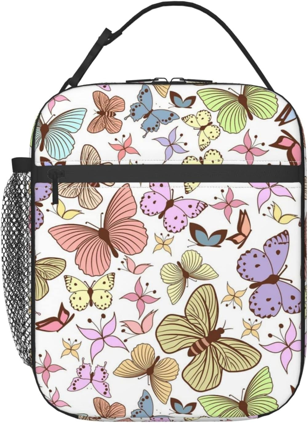 Butterfly Lunch Bag/Lunch Box/Lunch Tote/Picnic Bags Insulated Cooler ...