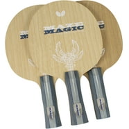 Butterfly 702 Table Tennis Racket Set - 1 Paddle – 1 Case - Gift Box - ITTF Approved – Carbon ...